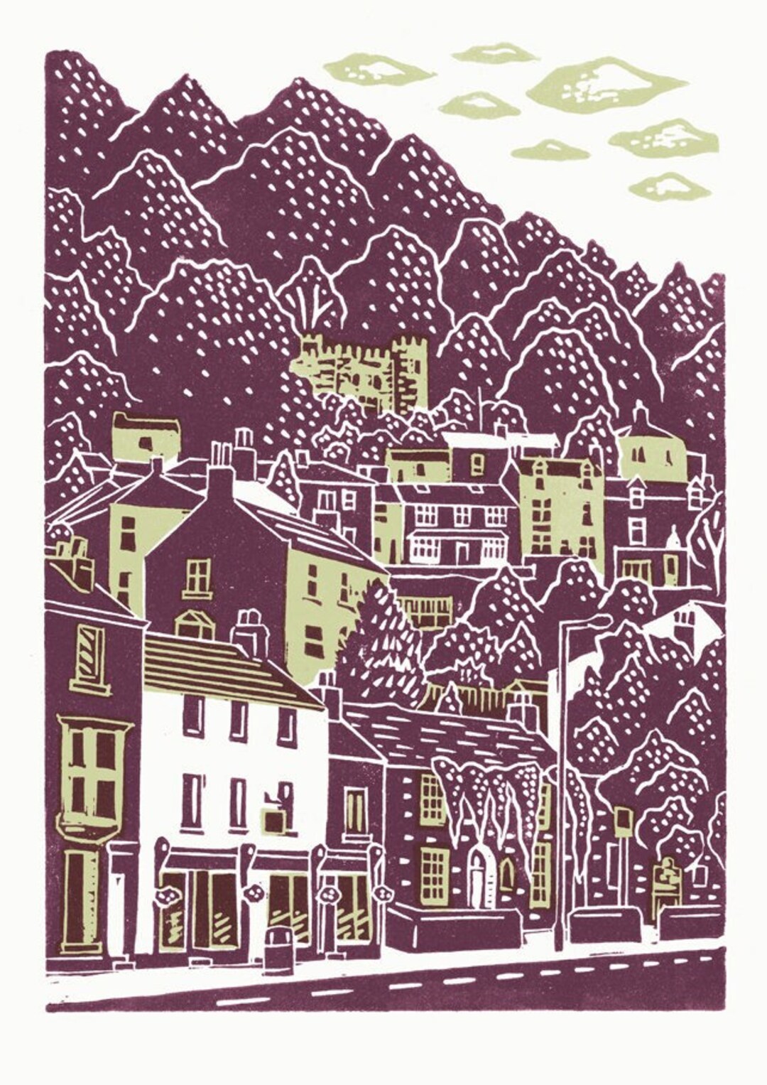 Matlock Bath A3 Poster-print - Etsy