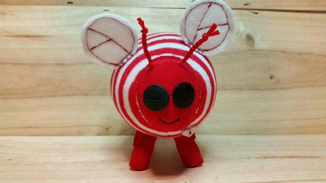 Buzz the Bee, Sock Bee, Handmade Bee Plush - Etsy