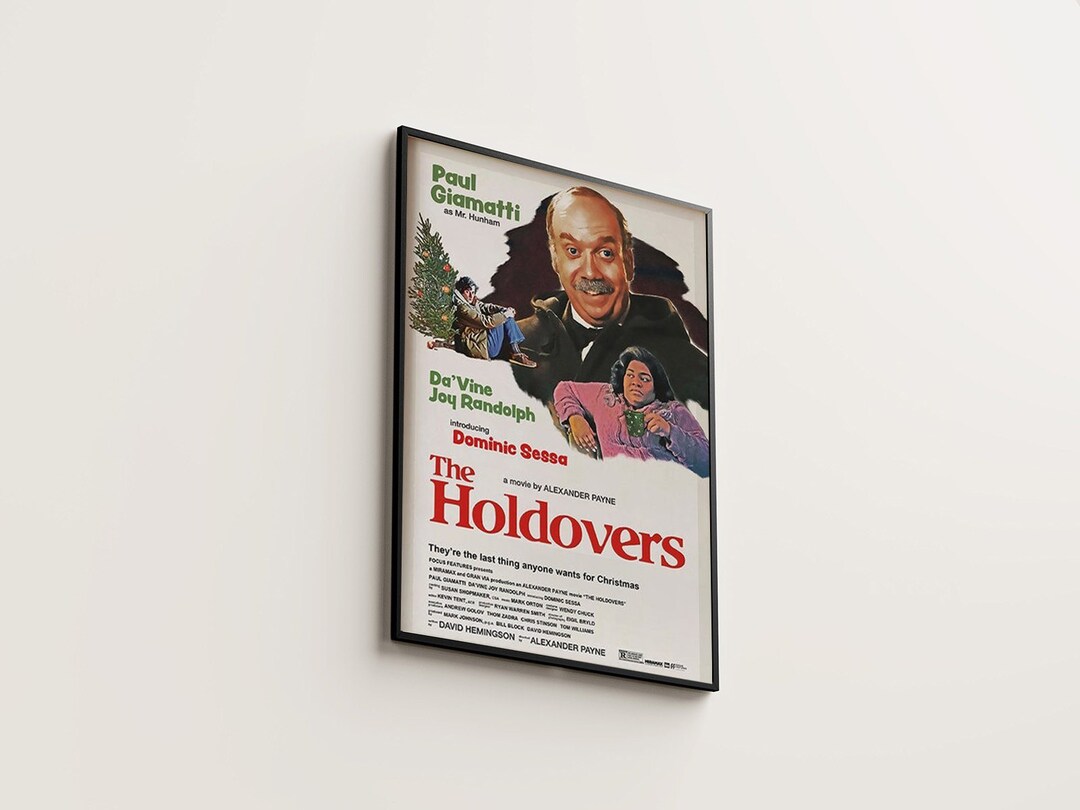 The Holdovers Movie Poster, Movie Wall Art for Room Decor, Poster Gifts ...