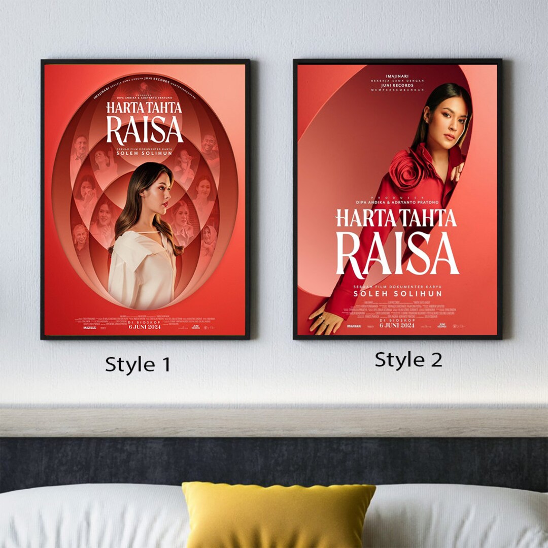 Harta Tahta Raisa 2024 Movie Poster - Etsy