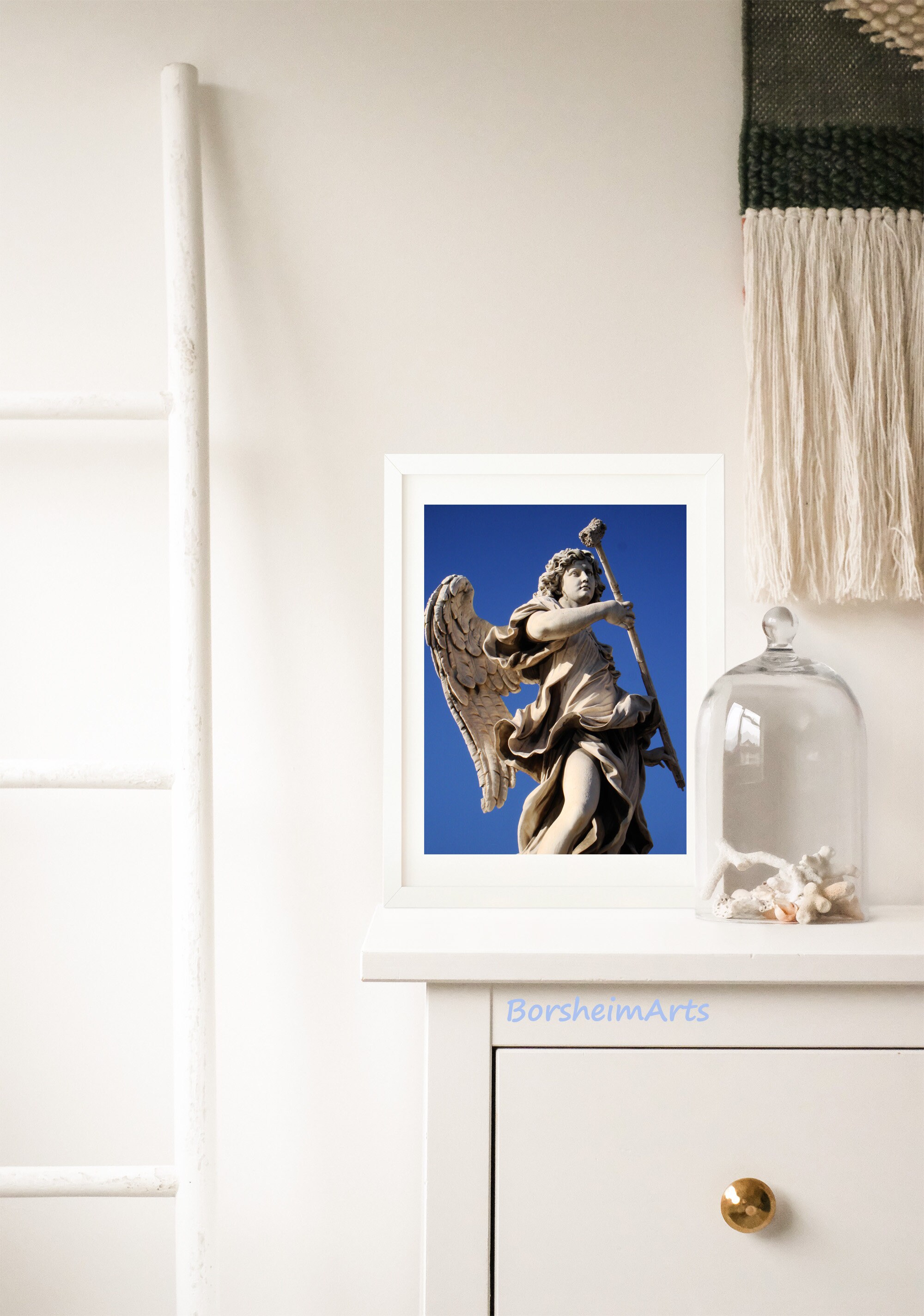 Angel Statue Rome Italy Photograph Digital Download Bridge of Angels ...