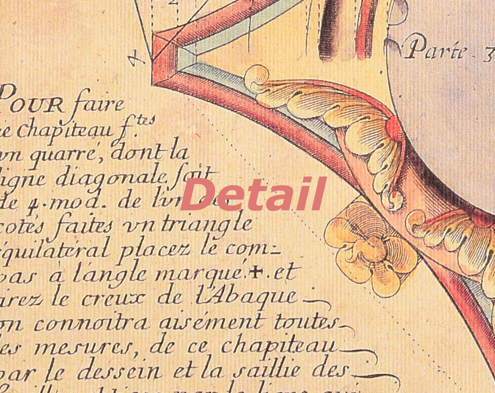 French Architectural Drawing Printable for Home Office Wall Art ...