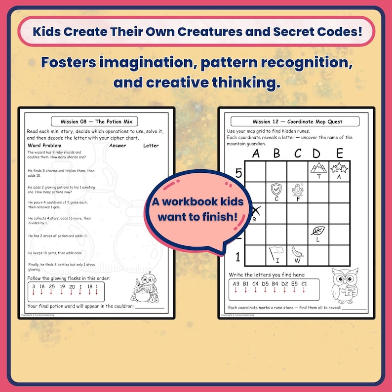 Math Logic Puzzles for Kids | Grades 3–4 Critical Thinking Worksheets ...