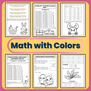 Multiplication Division Math Worksheets | Printable Activities for 2nd ...