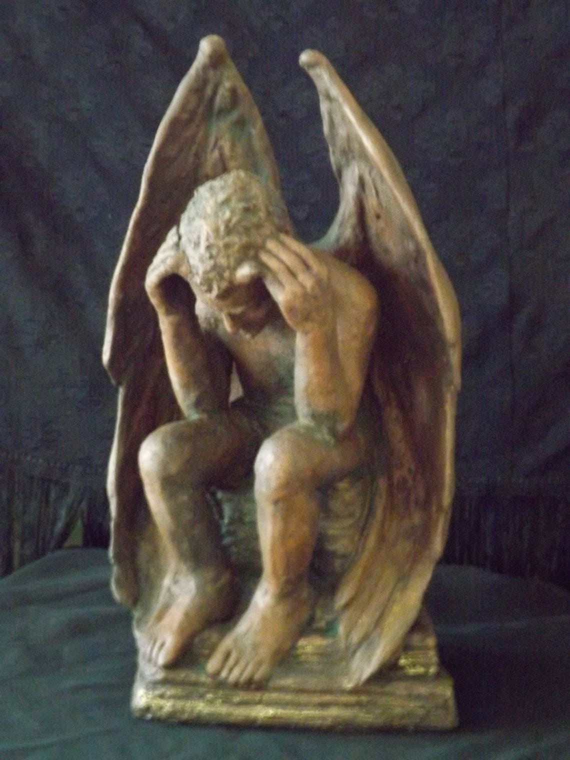Fallen Angel Sculpture Art Print - Etsy