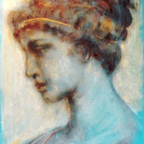 ASTRID Grecian Goddess Gold Leaf Bridal Bangle Bohemian | Etsy