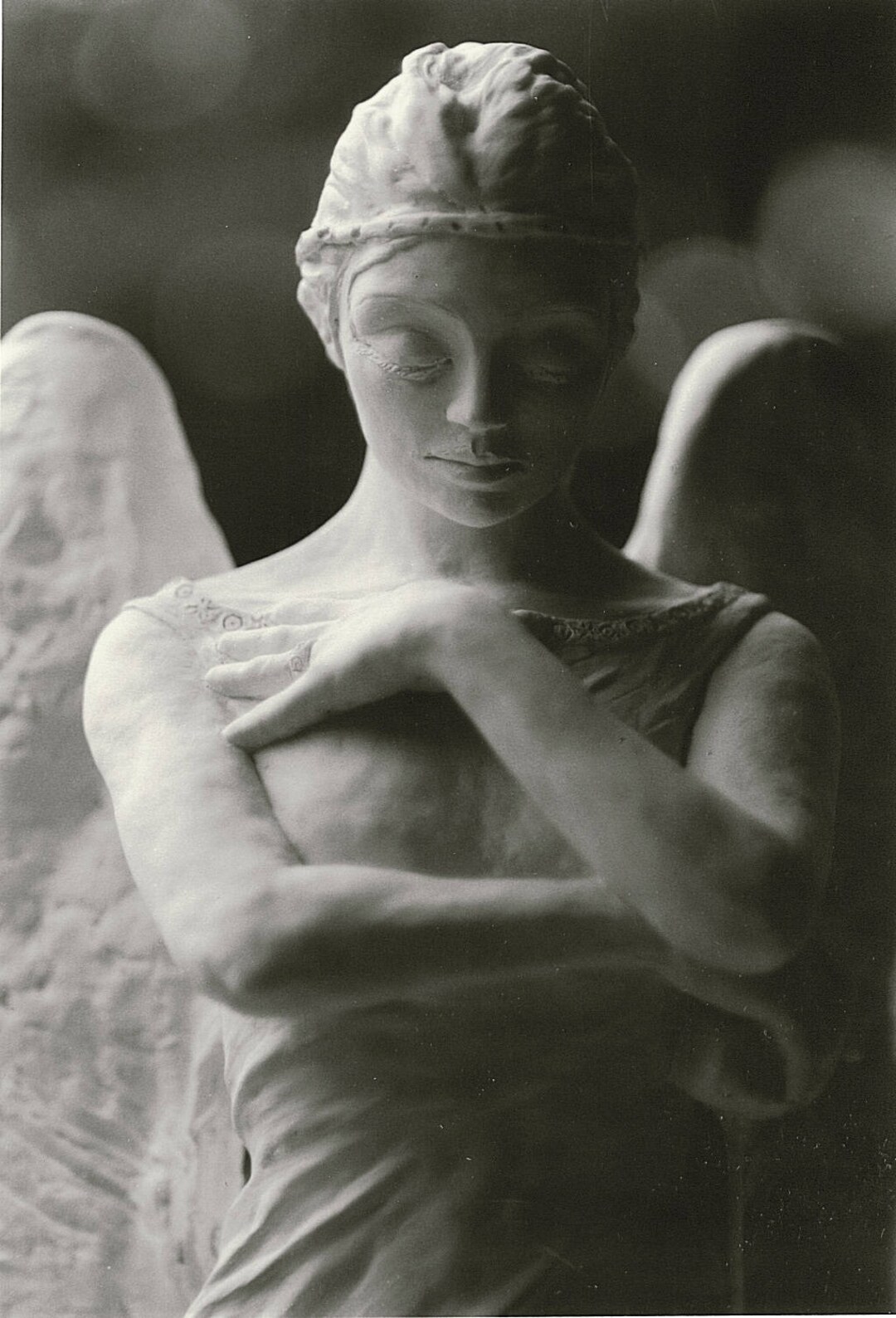 Guardian Angel - Fine Art Print- Lisa Azzano Sculptures - Etsy
