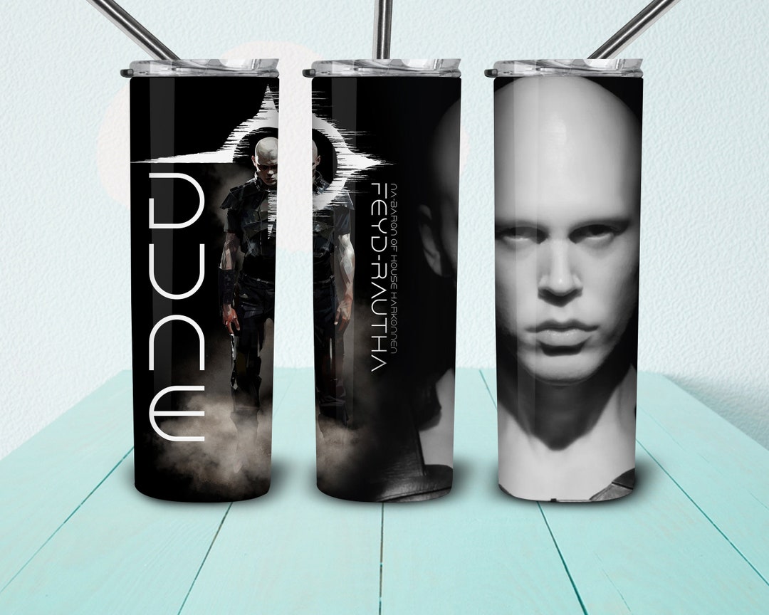 Dune 2 Feyd Rautha Harkonnen PNG, Austin Butler Tumbler Wrap File, Paul ...