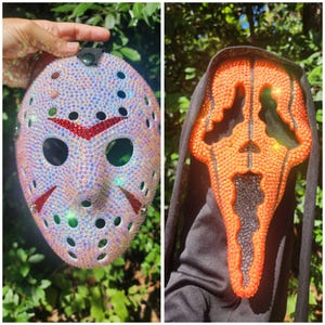 Jason Face Mask Pumpkin - Etsy