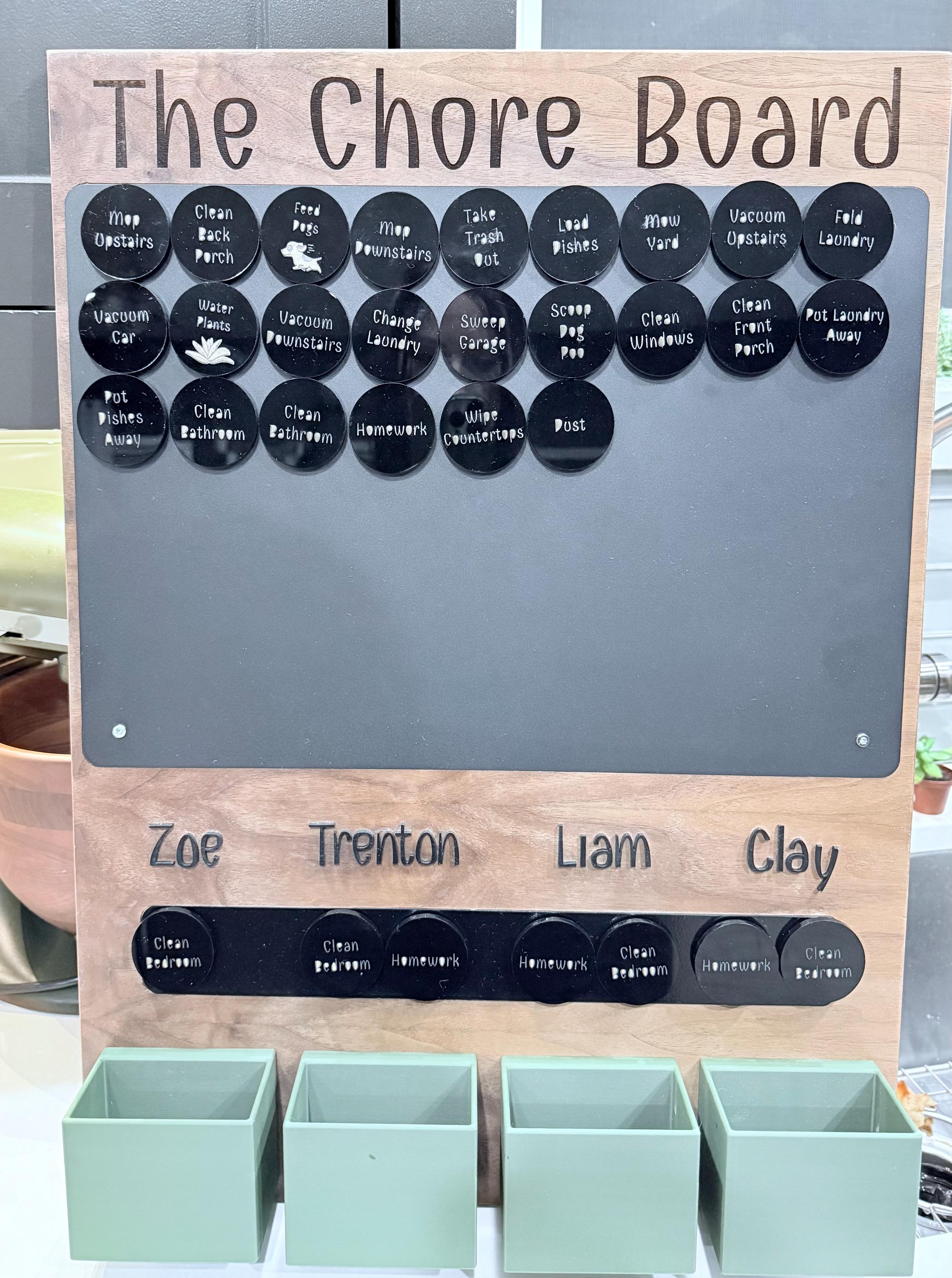 Chore Board - Task Chart - Etsy