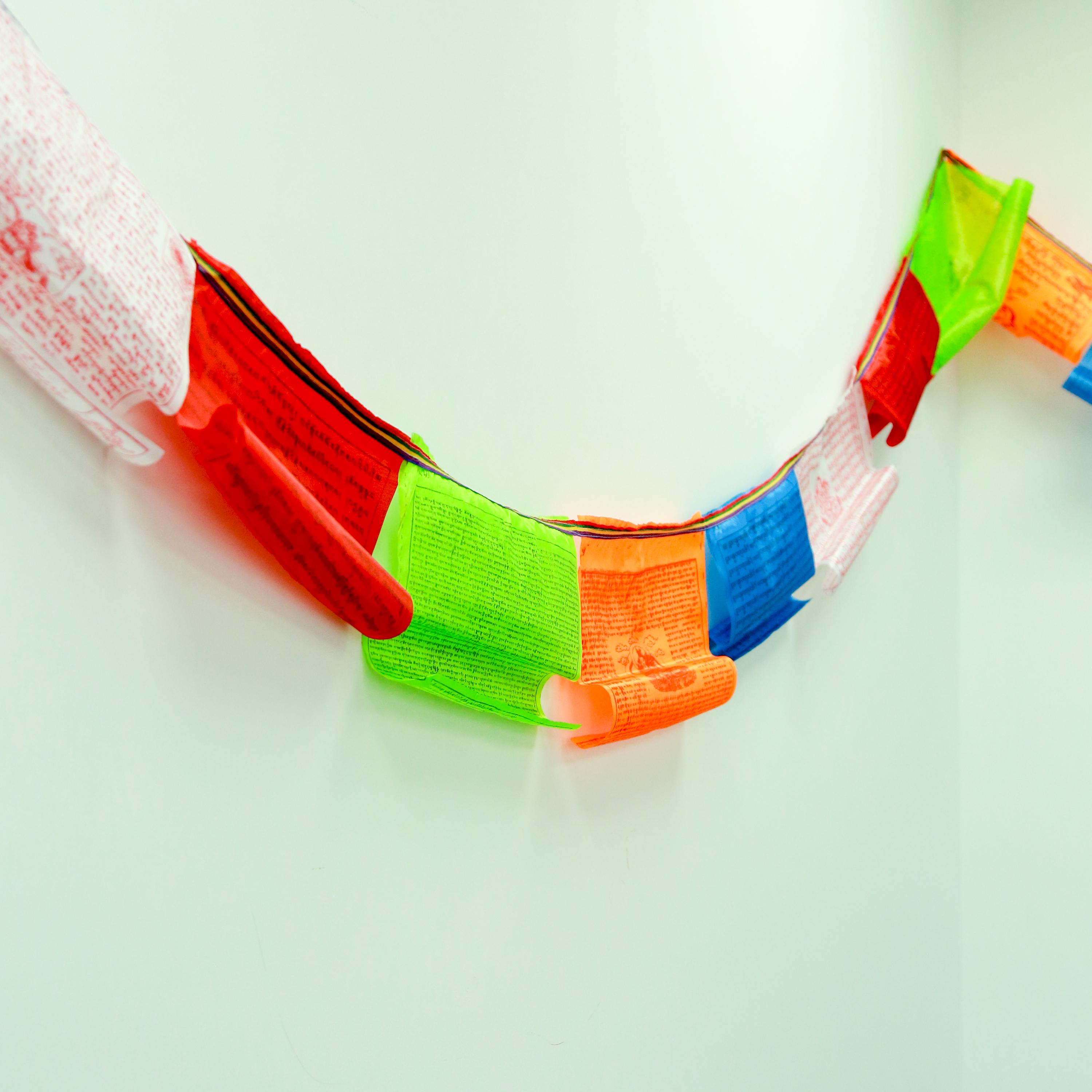 Tibetan Prayer Flags, Five-color Flags, Tibetan Windhorse Flags, the ...