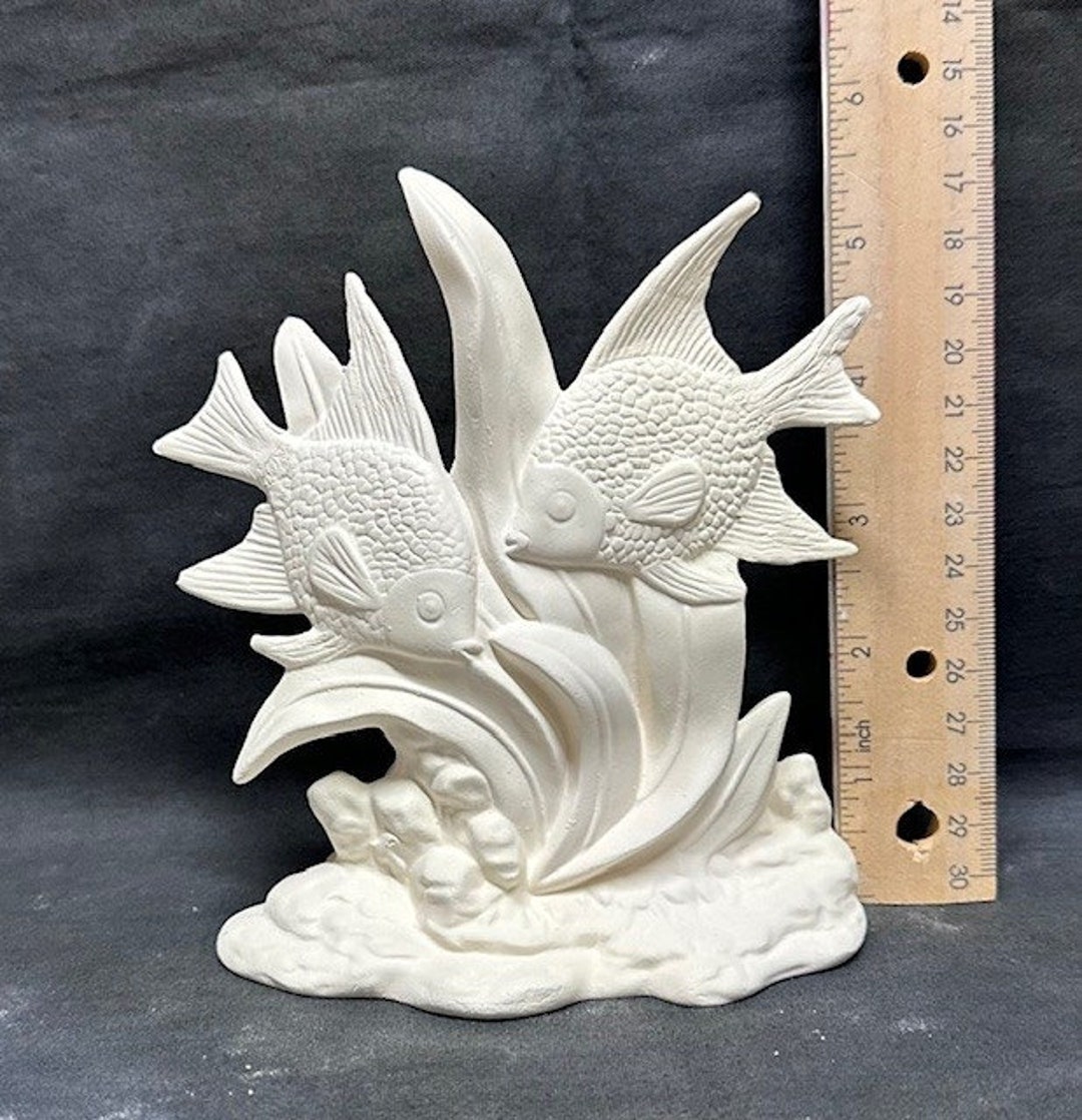 Ready to Paint Ceramic Bisque TNT Fish - Etsy
