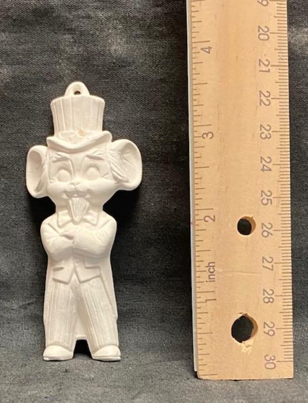 Ready to Paint Ceramic Bisque Alberta Uncle Sam Mouse or New Years ...