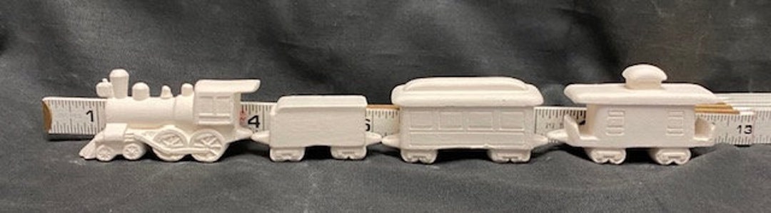 Ready to Paint Ceramic Bisque Duncan Toy Train - Etsy
