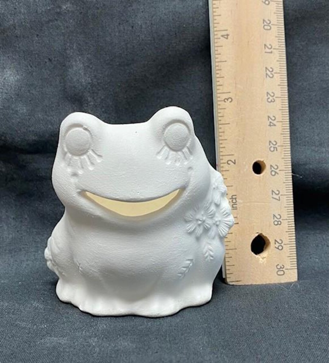 Ready to Paint Ceramic Bisque Frog Planter U-pick - Etsy
