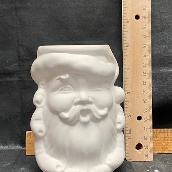 Ceramic Bisque Santa - Etsy