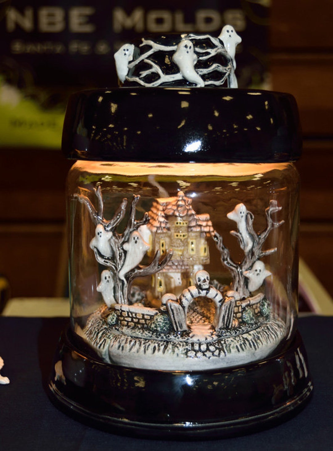 Ready to Paint Ceramic Bisque Ceramichrome Enchanted World Halloween ...