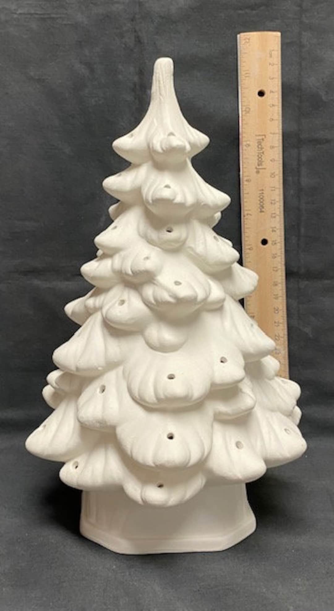 Ready to Paint Ceramic Bisque 12" Tall Holland Christmas Tree - Etsy