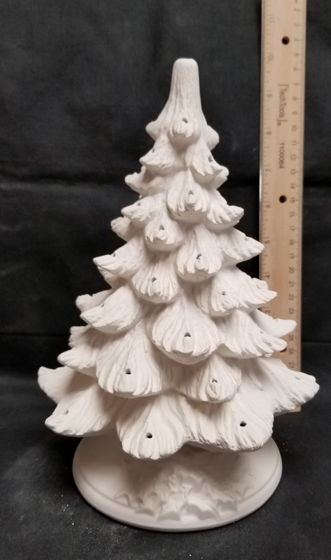 Ready to Paint Ceramic Bisque Nowell's 10" Christmas Tree - Etsy