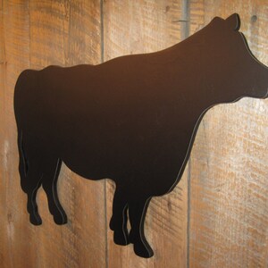 Large Indoor 32" Chalkboard Cow - Wall Art - Etsy