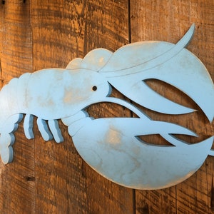 Wooden Lobster Sign Wall Art Indoor Ocean Beach Decoration - Etsy