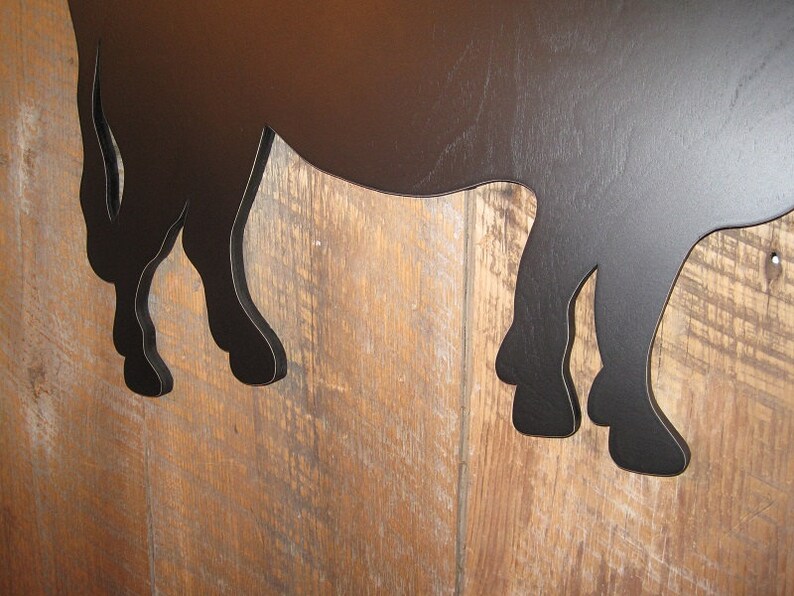 Large Indoor 32 Chalkboard Cow Wall Art | Etsy