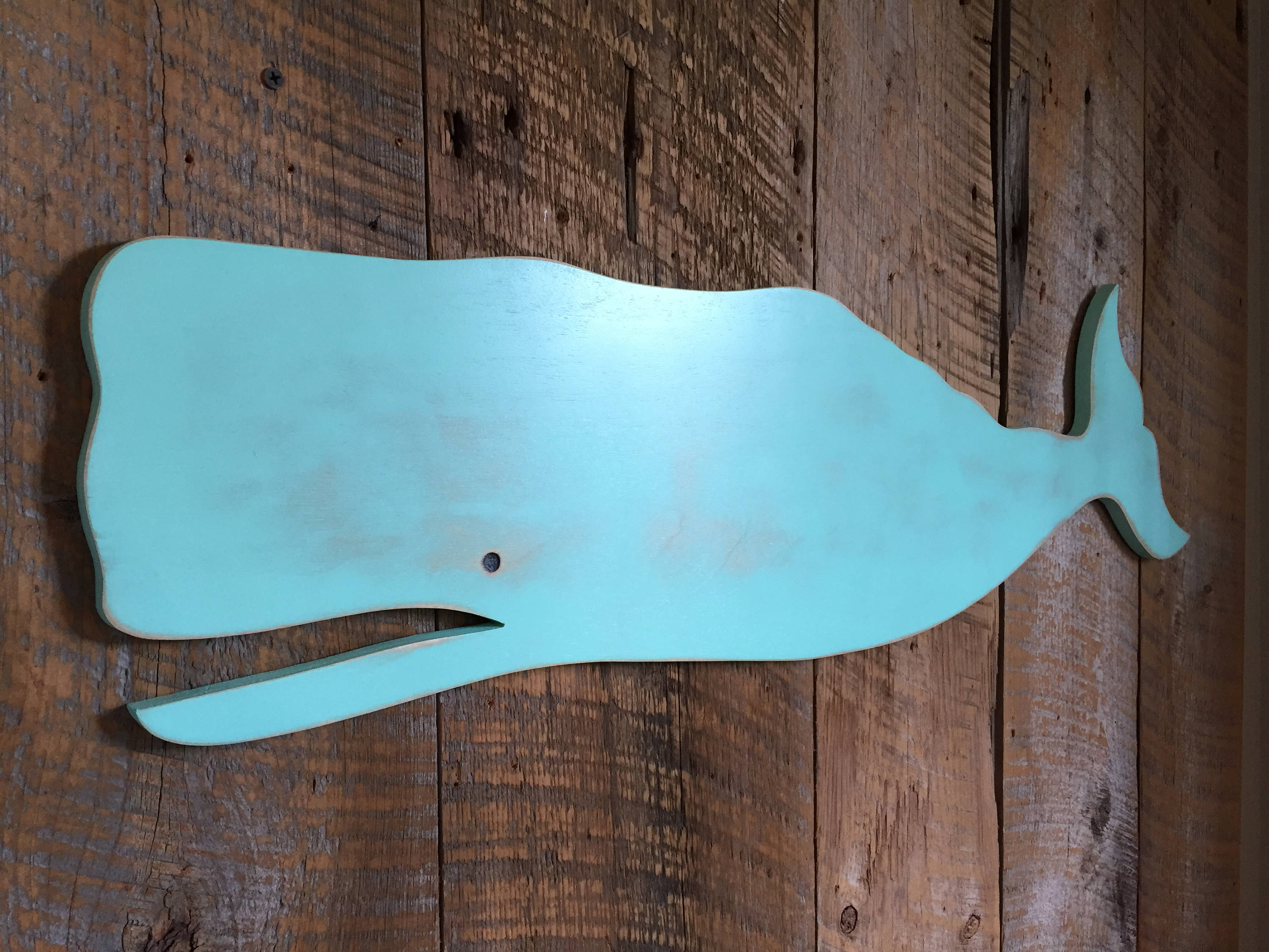 LARGE Wooden 42" Whale - Wall Art Indoor Ocean Beach Decoration - Etsy