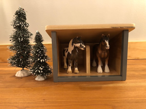 Kids Hardwood Toy Stables Made to Order | Etsy