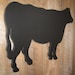 Large Indoor 32 Chalkboard Cow Wall Art | Etsy