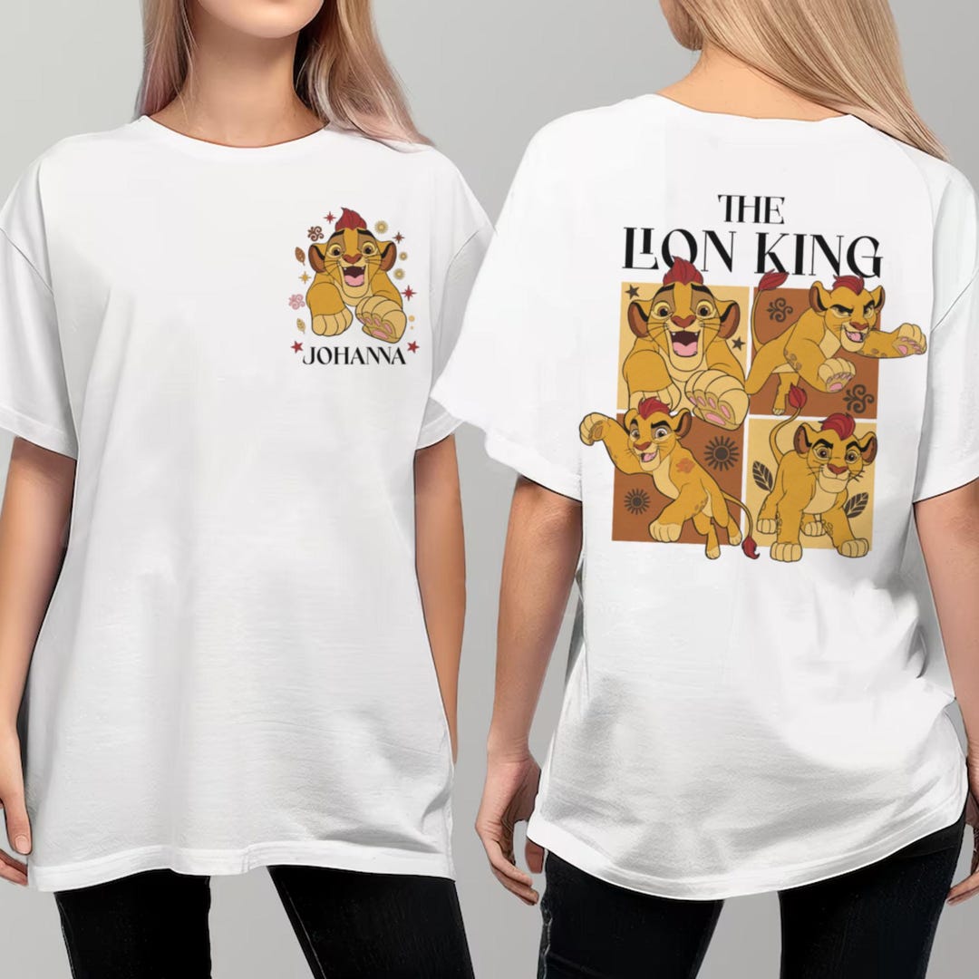 The Lion Guard Shirt,custim Name Disney Lion Kion Brother T-shirt, the ...