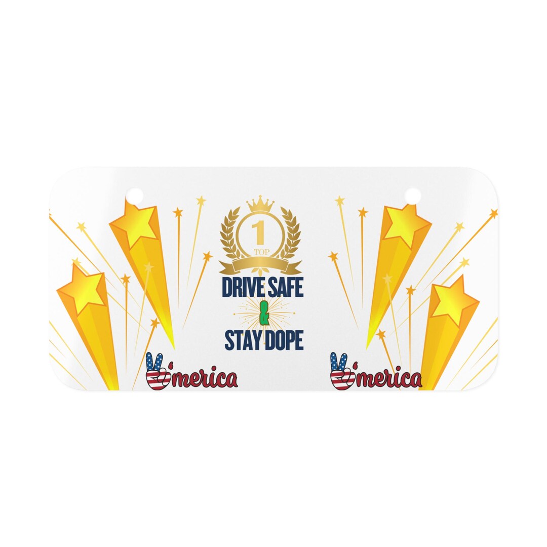 Mini License Plate Decor, Custom Car Tag, Unique Gift, Fun Wall Art ...