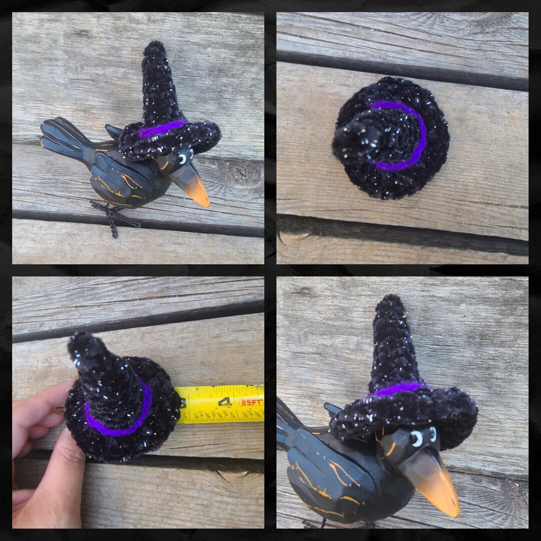 Crow Not Included,crow Witch Hat,witch Hat,judgmental Crow,judgmental ...