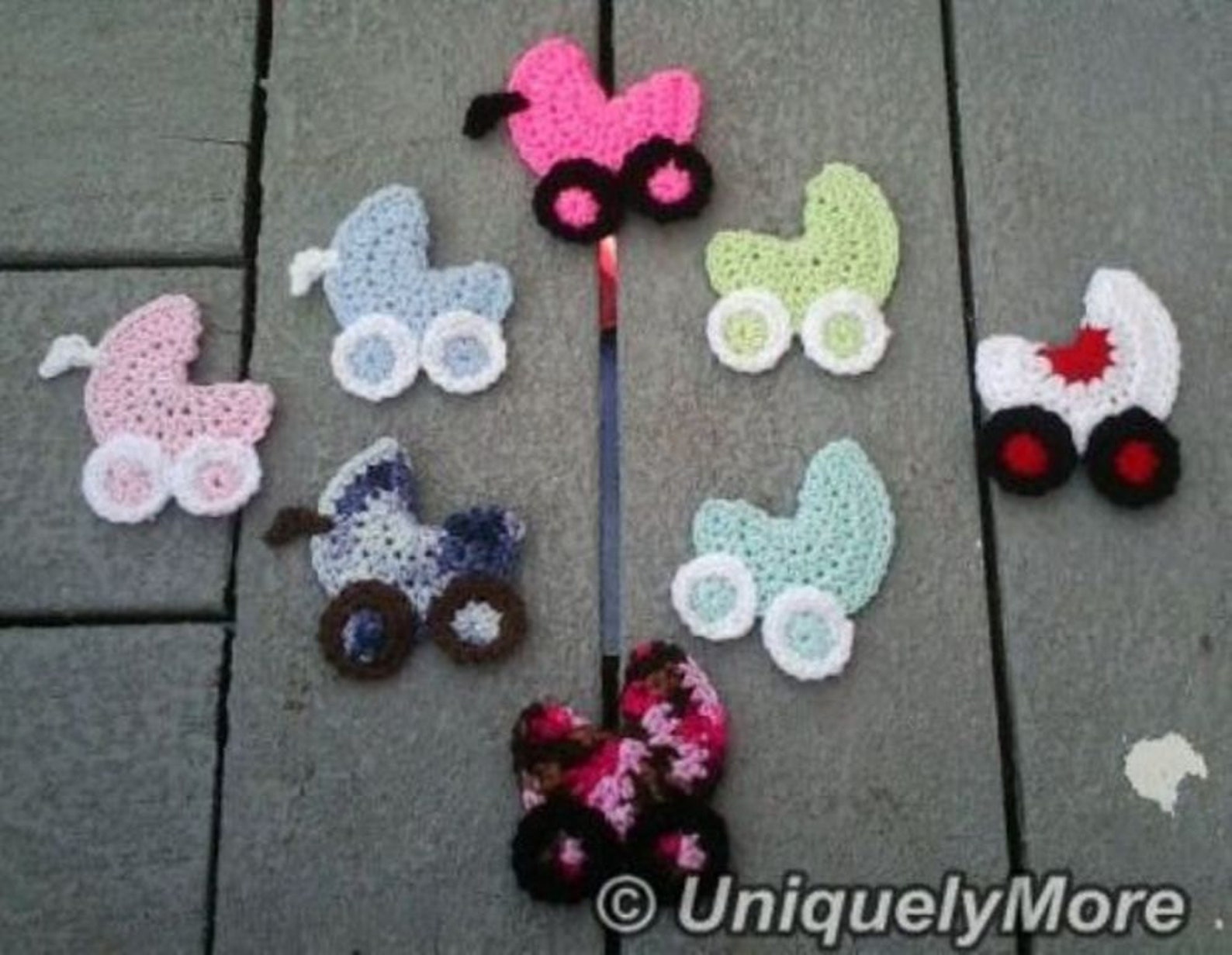 Crochet PATTERN for Baby Stroller Ornament Instant Download - Etsy