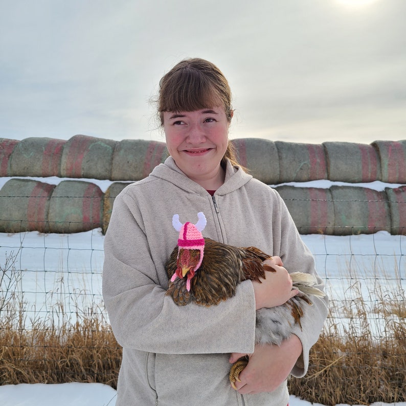 Chicken Hat / Viking Hat / Viking Chicken Hat / Goose Hat / | Etsy