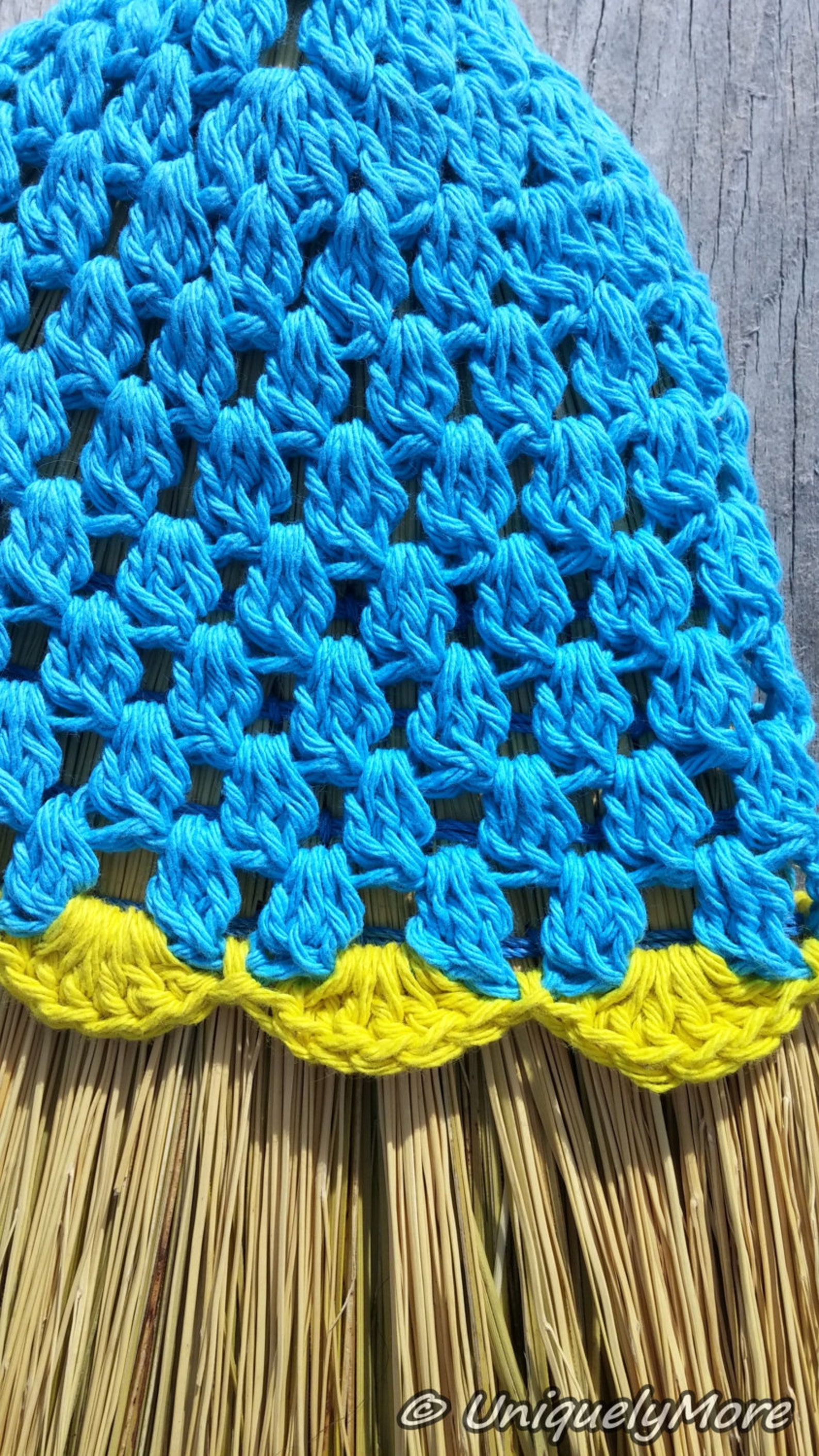 Crochet Pattern / Cluster Broom Cover / Broom Cover / Broom | Etsy