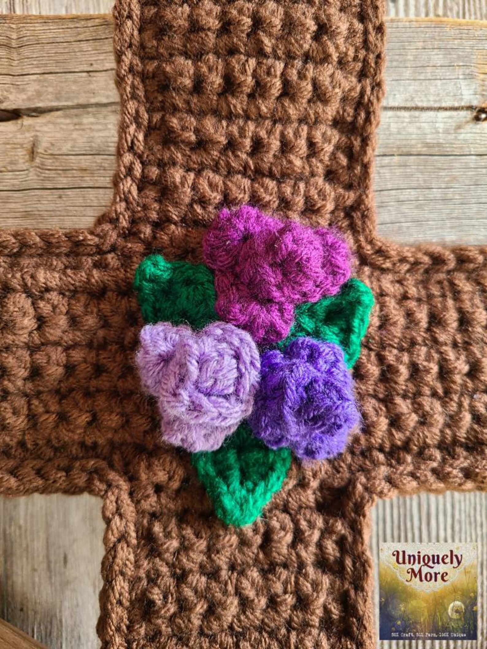 Cross Wall Hangingmade to Orderdoor Hangingcrossflower - Etsy