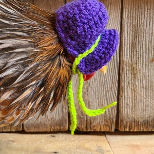 Crochet Pattern / Chicken Bonnet / Spring Chicken / Chicken Hat ...