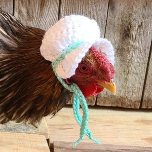Crochet Pattern / Chicken Bonnet / Spring Chicken / Chicken Hat ...