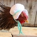 Crochet Pattern / Chicken Bonnet / Spring Chicken / Chicken Hat ...