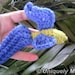 Crochet Pattern -betta Fish -instant Download- Crochet Instructions ...