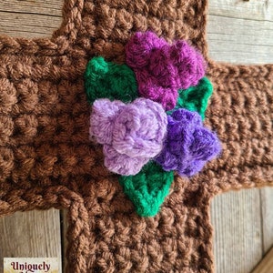 Cross Wall Hanging,made to Order,door Hanging,cross,flower Cross ...