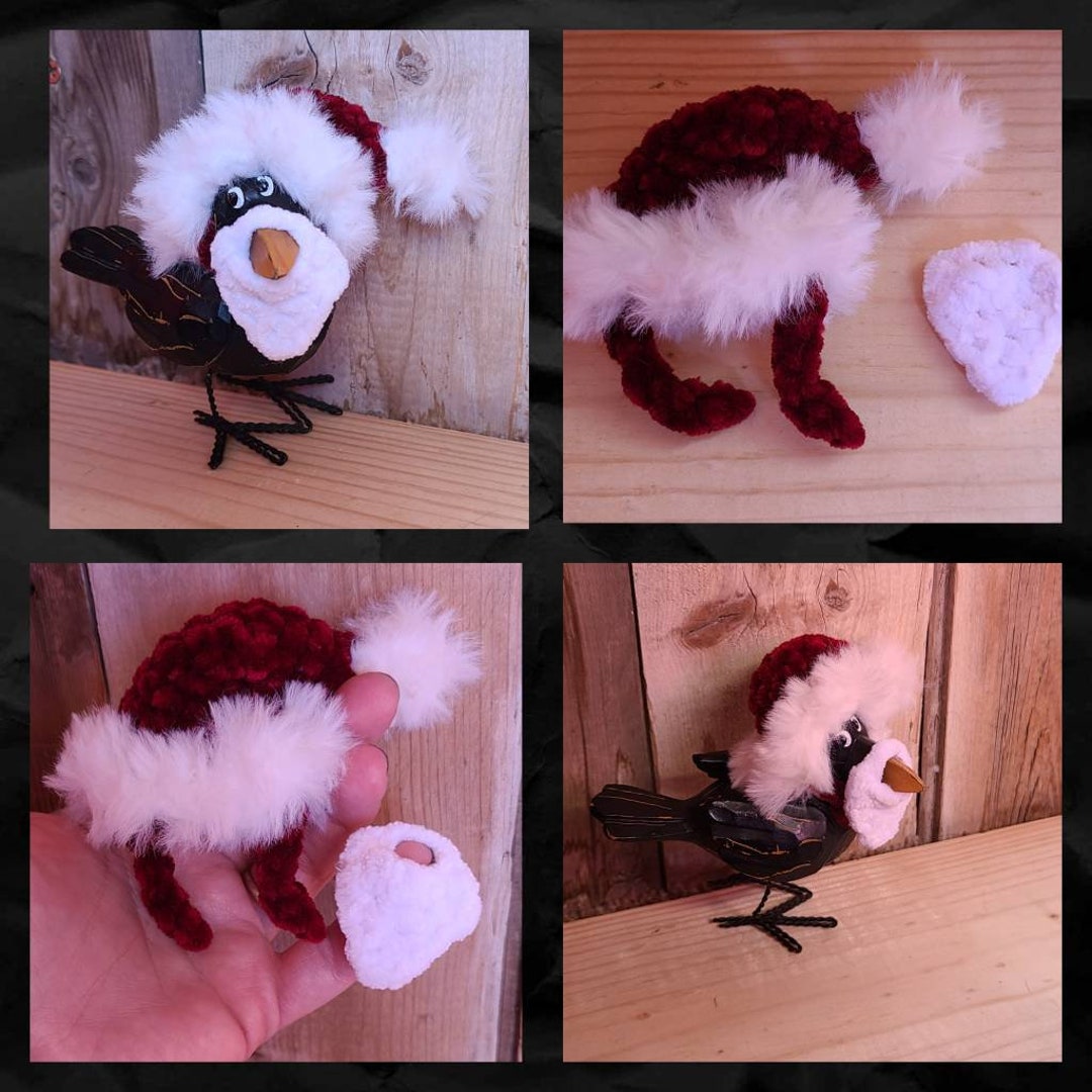 Crow Not Included, Crow Santa Hat, Santa Clause, Judgmental Crow ...