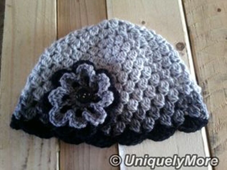 Cluster Hat Crochet Pattern DIY Crochet Instructions - Etsy
