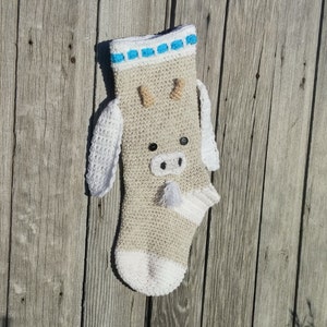 Goat Stocking Crochet Pattern,instant Download,goat Stocking ...