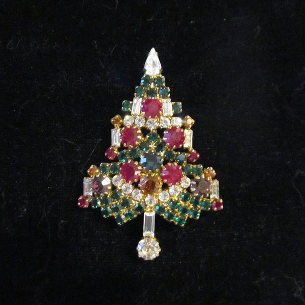 Christmas Tree Pin - Etsy