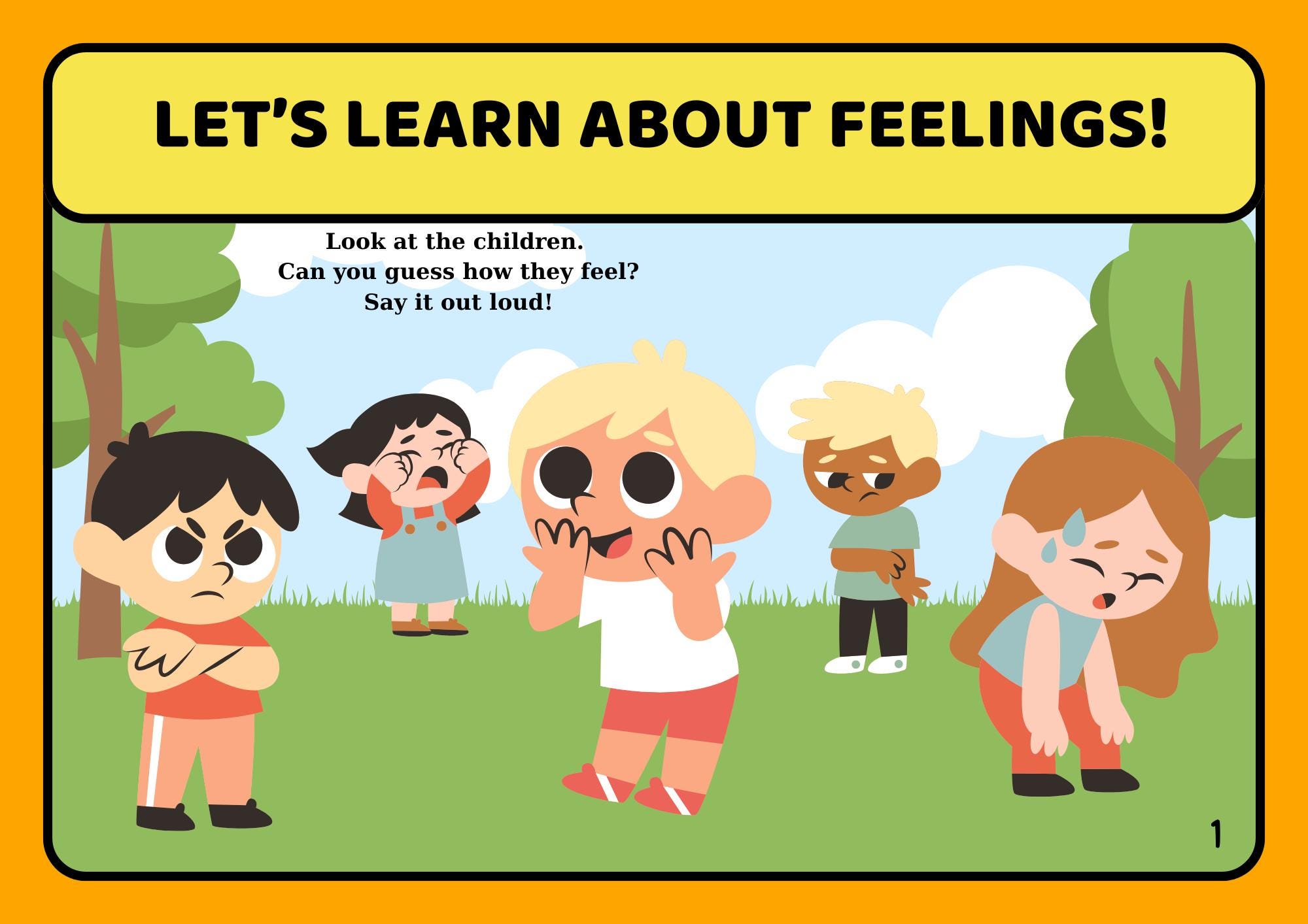 Printable Feelings Activity Book for Kids – Emotions SEL Worksheets ...