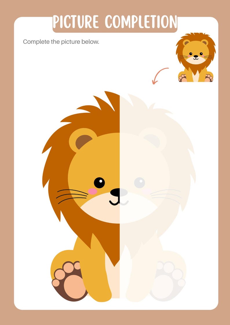 Symmetry Drawing Worksheets for Kids | Finish the Drawing Activity ...