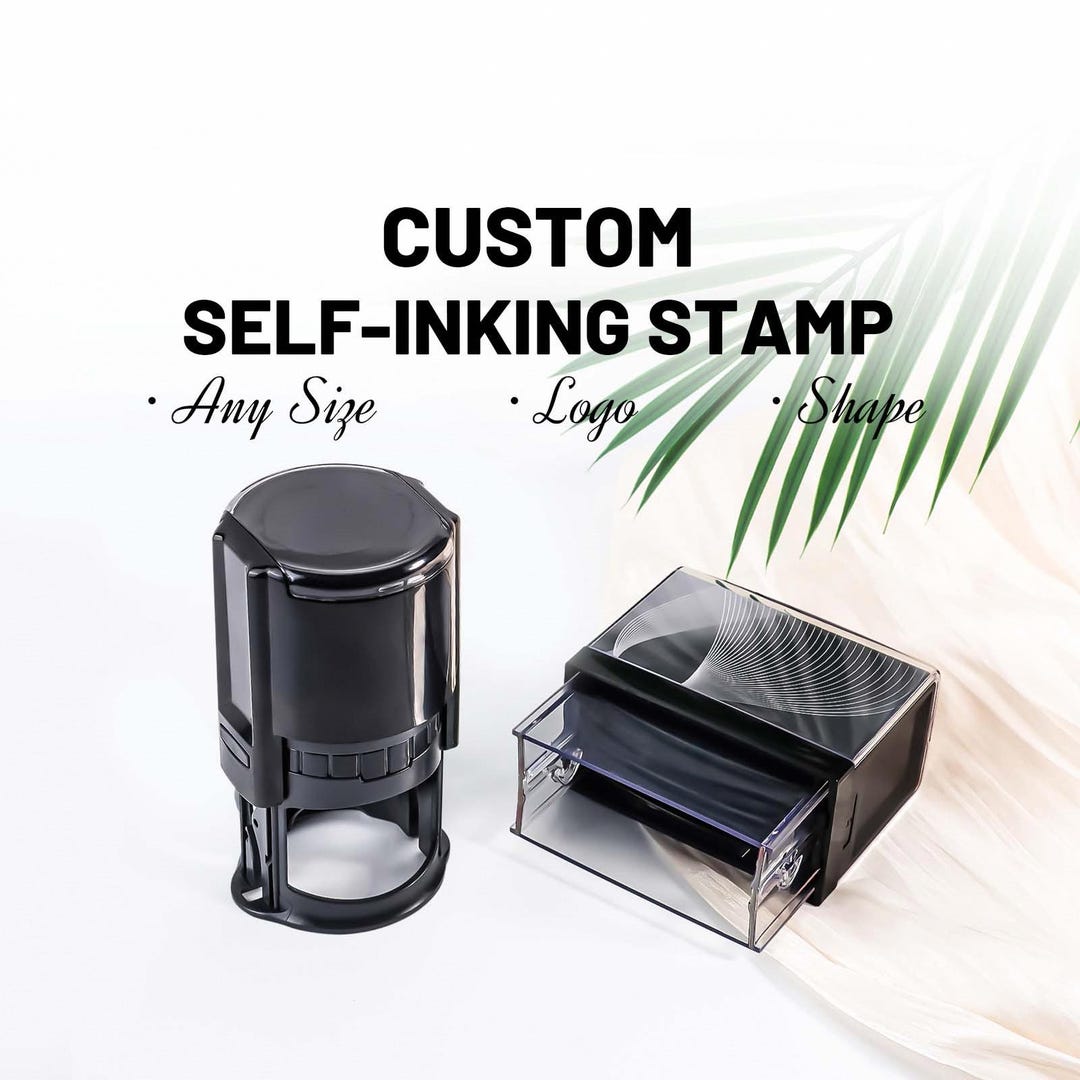 YOUR COUTOM STAMP | Custom Logo Stamp | Personalized Business Stamps ...