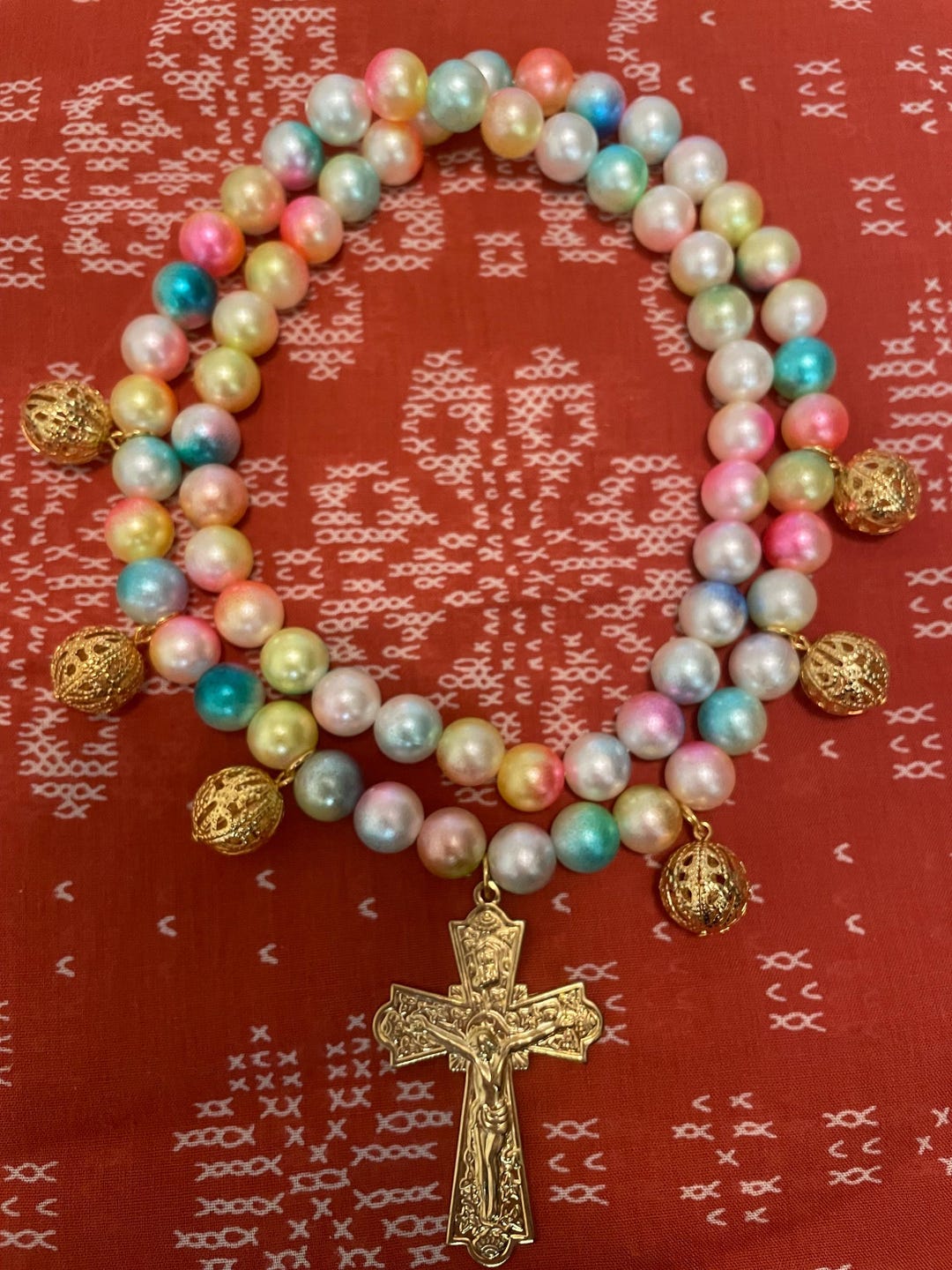 Chunky Rosary Pendants