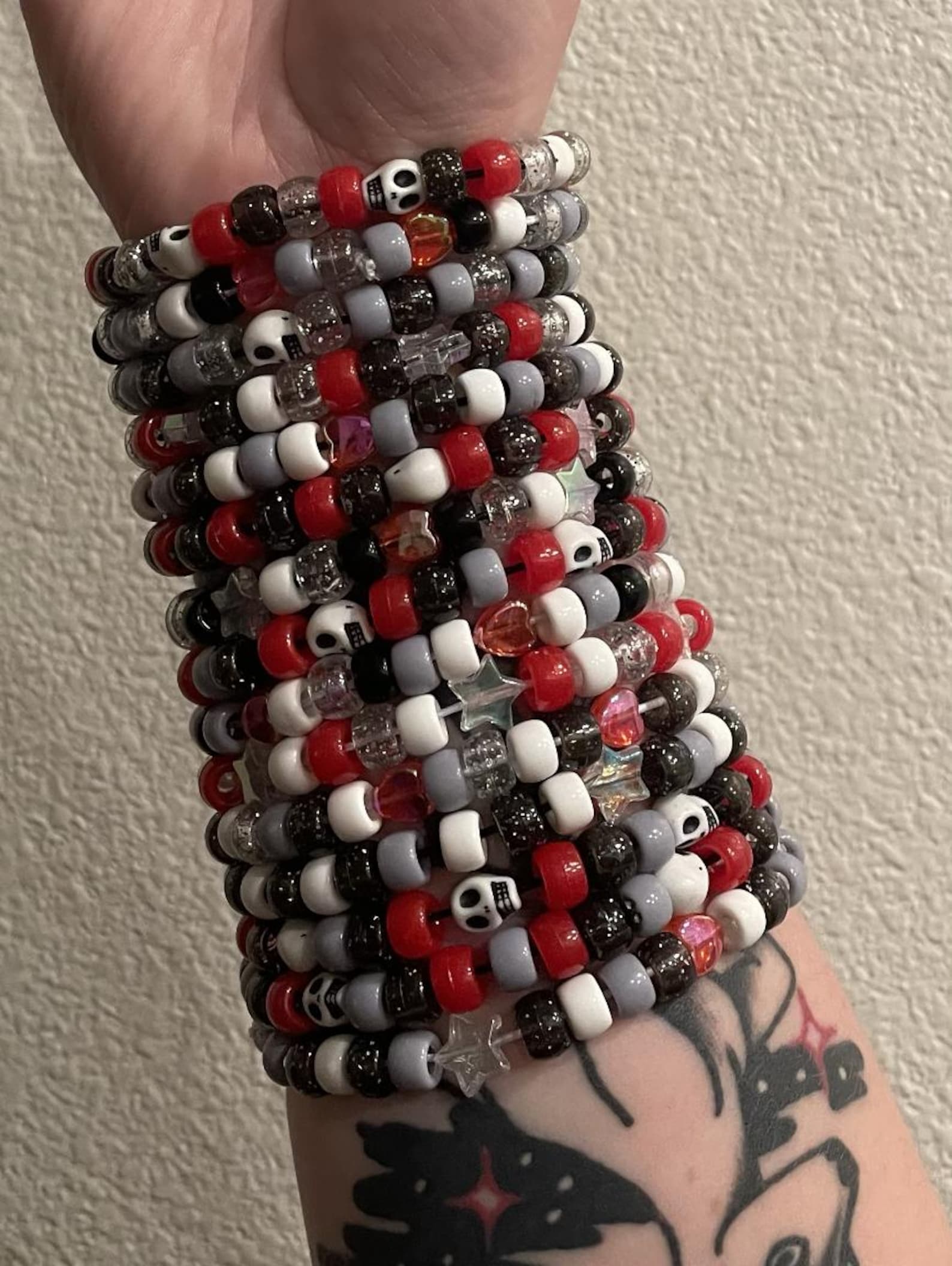 My Chemical Romance Black Parade Friendship Bracelet Kandi - Etsy